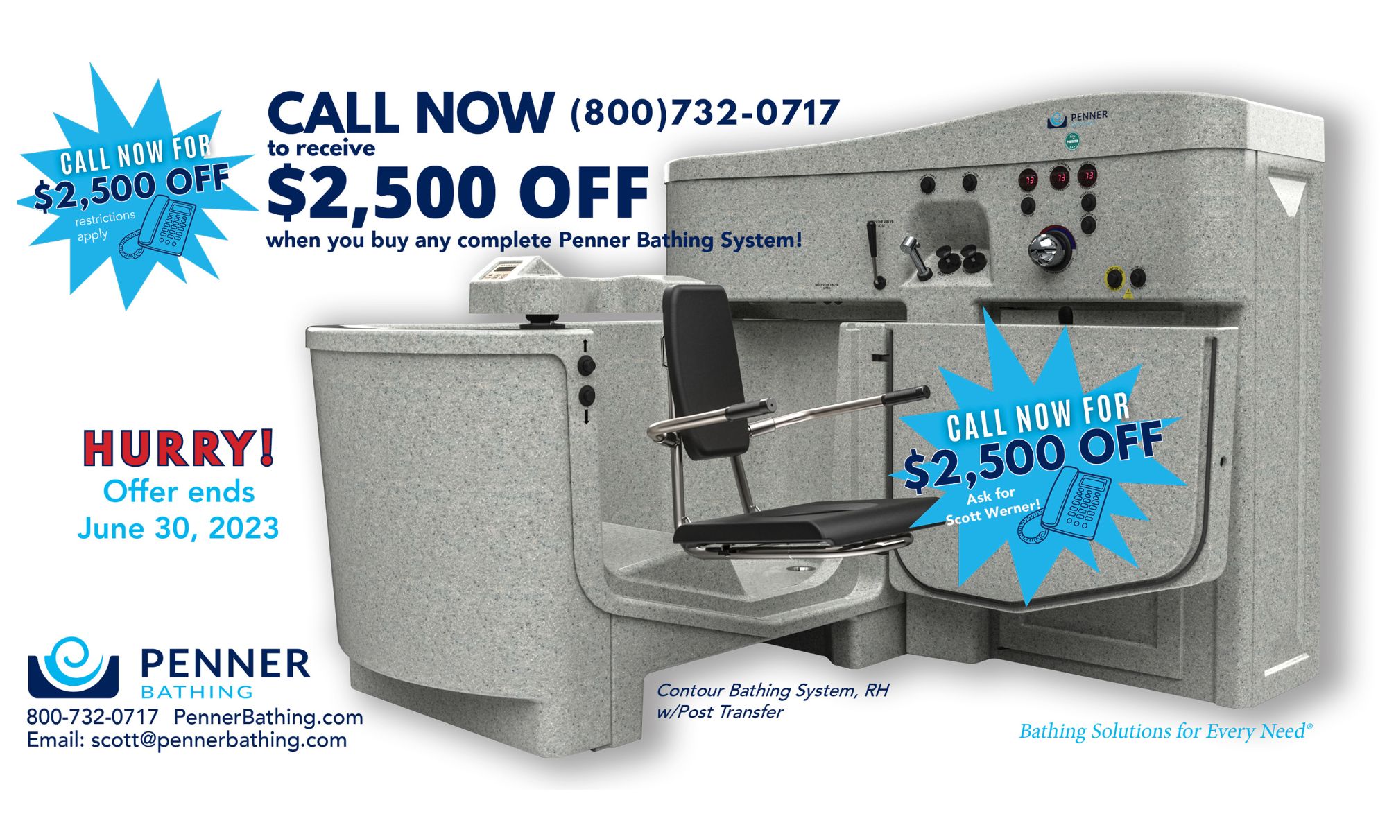 Special Offers - Penner Bathing Spas